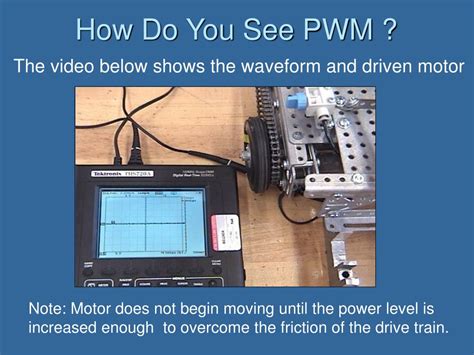Ppt Introduction To Pwms Pulse Width Modulation Motor Speed Control Powerpoint Presentation