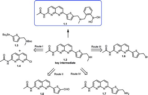 Plausible Retrosynthesis Of Key Intermediate 12 And Target Molecule 1