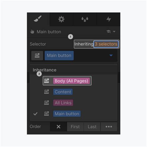 button webflow university
