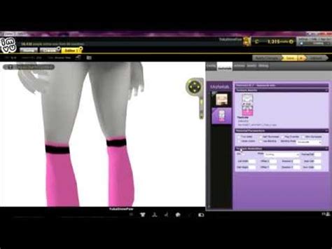 How To Make An IMVU Skin Fur With Socks Tutorial YouTube