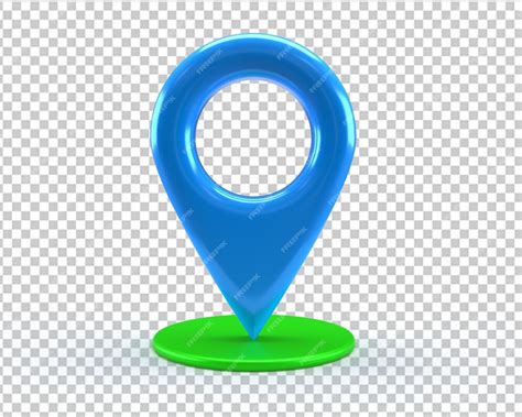 premium psd location map pin 3d pointer