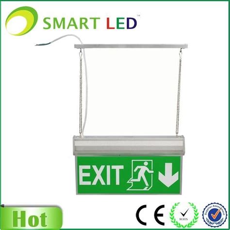Suspended Mount Acrylic Exit Sign SE C SMARTLED China Manufacturer Emergency Light