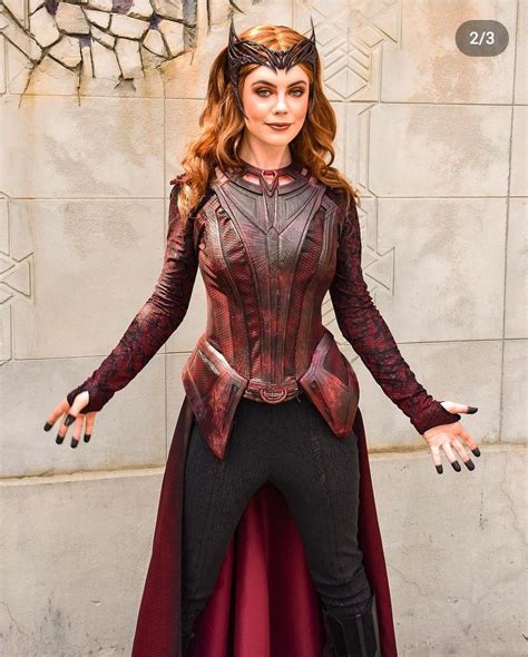 Scarlet Witch Wanda Marvel Costume Wanda Scarlet Witch Costume The