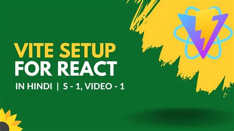 React Setup In Vite Hindi Youtube