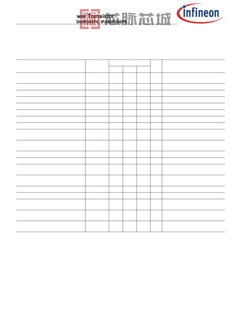 Ipd60r380p6英飞凌芯片infineon中文版规格书手册pdf资源 Csdn文库 Ipd60r380p6英飞凌芯片infineon中文版规格书手册pdf资源 Csdn文库