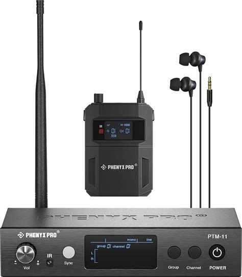 Amazon.com: TAKSTAR WPM-200 UHF Wireless in-Ear Monitor System 6 ...
