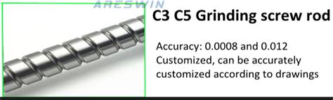 The Introduce Of The Ball Screw Precision C7c5c3 Areswin
