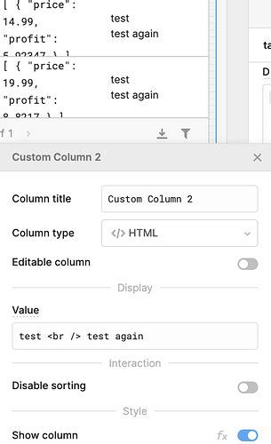 Multiple Text Lines In A Cell App Building Retool Forum