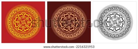 Sri Lankan Traditional Illustration Art Stock Vector Royalty Free