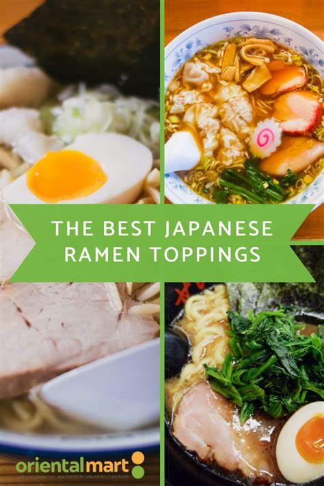 The Best Japanese Ramen Toppings For Flavorful Noodles