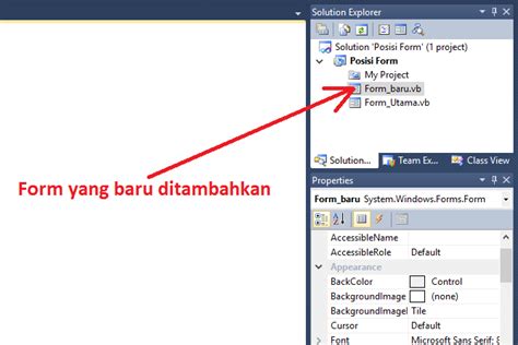 VISUAL BASIC NET PART TUTORIAL CARA MENAMBAH ATAU MEMBUAT FORM BARU JONCODE