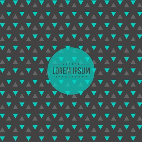 Triangle Pattern Design Triangle Modern Turquoise Geometry Pattern