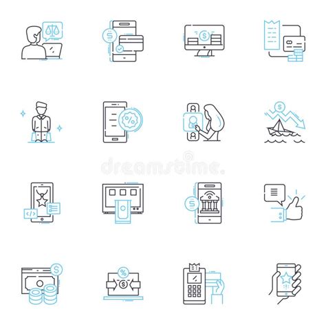 User Exploration Linear Icons Set Research Insight Observation Empathy Feedback Interview