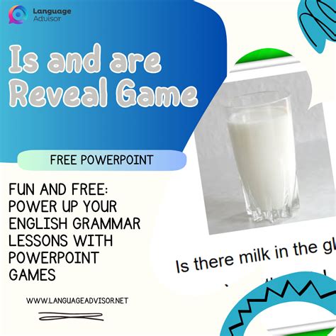 Is And Are Reveal Game Language Advisor