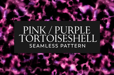 Pinkpurple Tortoiseshell Pattern Graphic Patterns ~ Creative Market