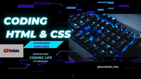 Write A Code In Html Css Create A Watch CODING LIFE Coding Life YouTube