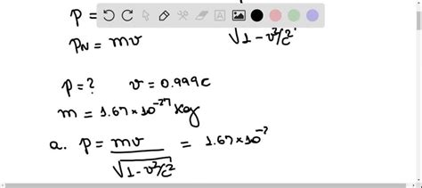 Solved A Proton Is Accelerated To 0 999 C A What Is The Protons