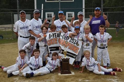 Youth Baseball Marshwood 8s Win Cal Ripken State Championship