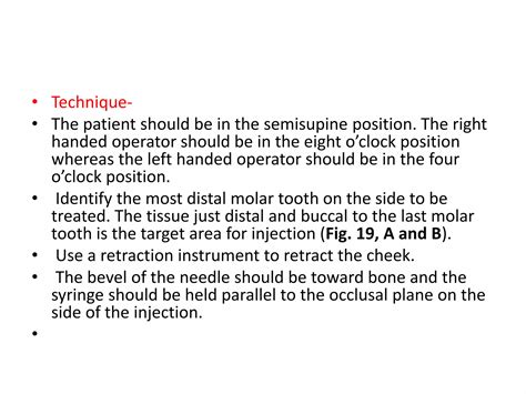 Mandibular Nerve Block Pptx