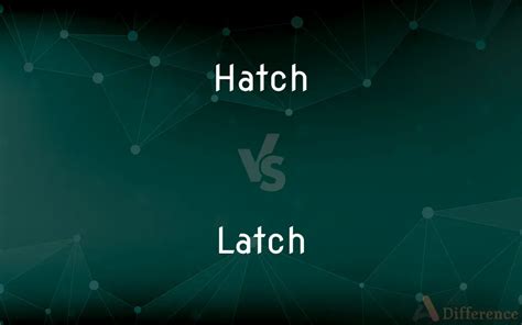 Hatch Vs Latch Whats The Difference