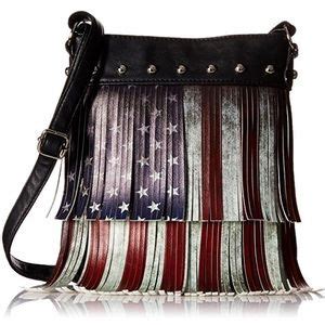 Bags Nwot American Flag Crossbody Purse Poshmark