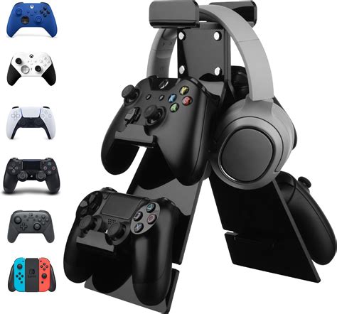 Guqianlu Game Controller Enhance Gaming With A 3 Tier Controller Holder And Headset