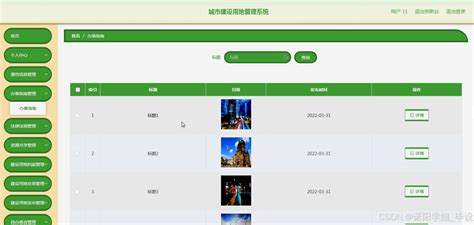 Springboot毕设 城市建设用地管理系统 程序论文 Csdn博客