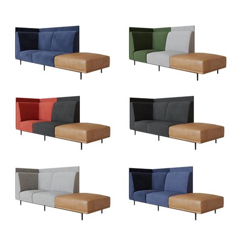 Boconcept Toulouse Seat Without Backrest D Model For Corona