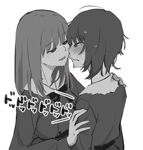 Takasaki Chidori And Yaegaki Erika Flowers Drawn By Shishima Eichi Danbooru