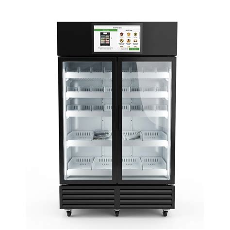 Zv 706w Grab And Go Large Smart Fridge Vending For Fresh Food