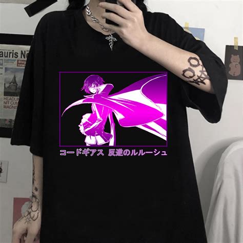 Crew Neck Lelouch Lamperouge Code Geass Of The Rebellion Korean Hop