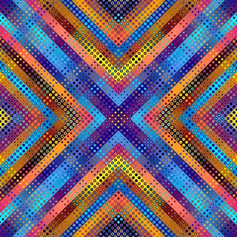 Geometric Abstract Pattern In Low Poly Style Stock Vector Illustration Of Gradient Polygonal