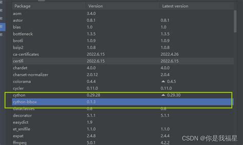 Cythonbbox无法安装以及问题解决办法no Moudel Named Cython Bbox Csdn博客