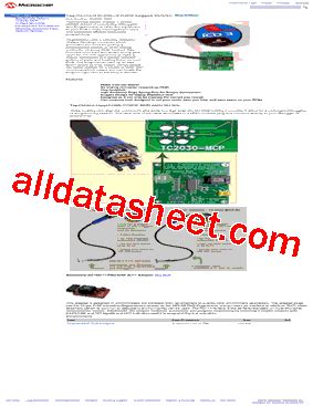 TC MCP Datasheet PDF Microchip Technology