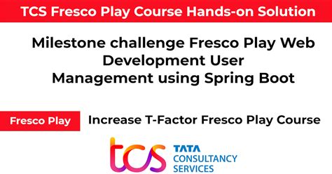 Fresco Play Milestone Challenge Web Development User Management Using