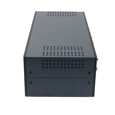 Vu2 D Led Version Mic Line Dual Vu Meter Audio Splitter Box 4 Way Switcher Sound Level Indicator