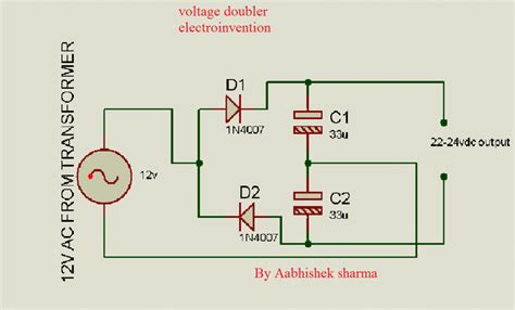 Voltage Multiplier Circuits With Explanation 4 Types Explaination