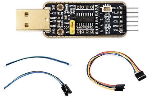 Waveshare Usb To Uart Debugger Module For Raspberry Pi 5 Type A Port