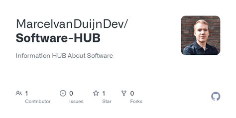 Github Marcelvanduijndevsoftware Hub Information Hub About Software Github Marcelvanduijndevsoftware Hub Information Hub About Software