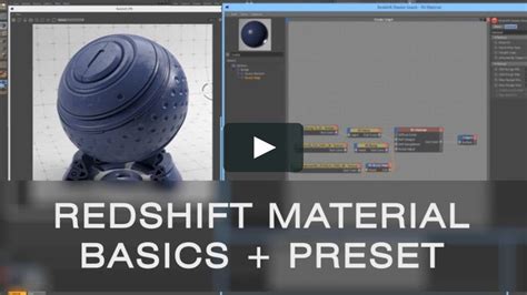 In This Tutorial Well Be Making And Using A Simple And Versatile Material Preset For Redshift In This Tutorial Well Be Making And Using A Simple And Versatile Material Preset For Redshift