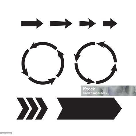 arrow web icons next page navigation buttons interface arrow and