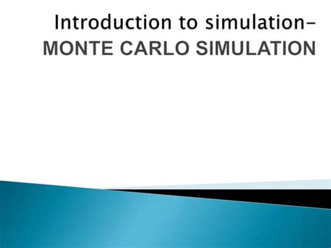 unit 4 simulation and queing theory m m 1 pptx