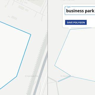 A A Polygon Is Drawn Directly Onto The Map Constructing It From Download Scientific Diagram
