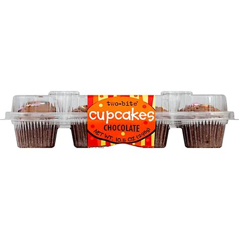 Two Bite Cupcake Chocolate 10 5 Oz Safeway