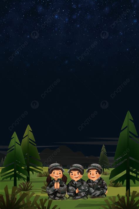 만화 크리 에이 티브 나뭇잎 텐트 자료 텐트 여름 배경 일러스트 및 사진 무료 다운로드 Pngtree