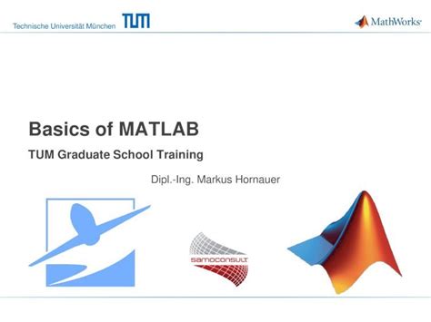 Pdf Basics Of Matlab Technische Universität Mü · Pdf Filebasics Of