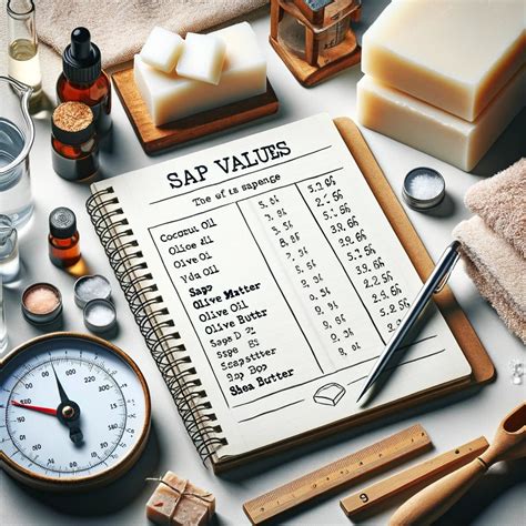 Explaining Sap Values In Soapmaking — Soapmaid Australia Pty Ltd