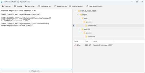 registry file visualizer application · issue 23710 · microsoft