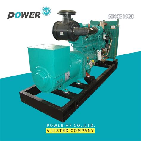 Factory Supply Compression Ignition Generator Genset Diesel Open Frame Type Genset With Famous