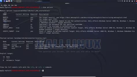 kumar shivam on linkedin metasploit wannacry